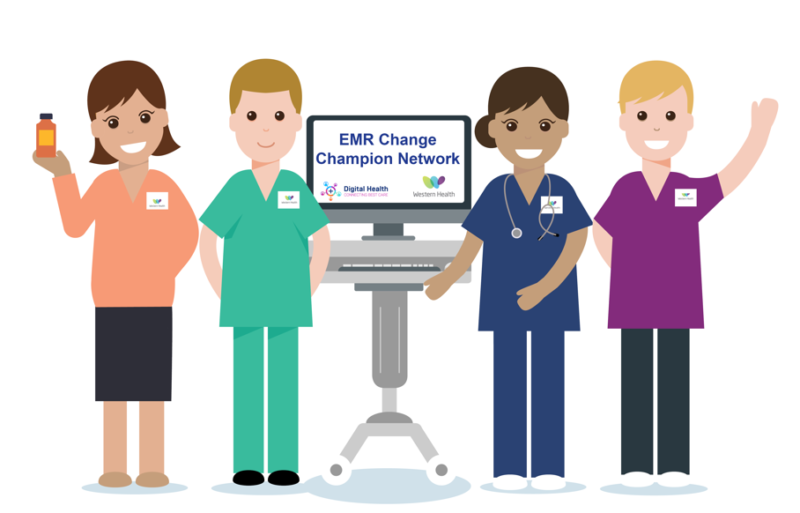 Become an EMR Change Champion - Nursing & Midwifery